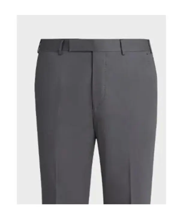 Zegna Tailored Logo Trousers - Black