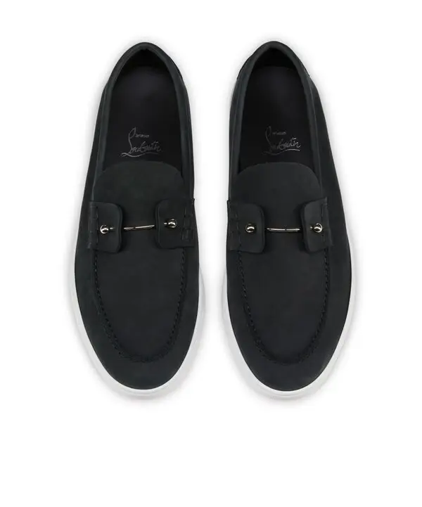 CHRISTIAN LOUBOUTIN Chambeliboat Slip-on Loafers - Black