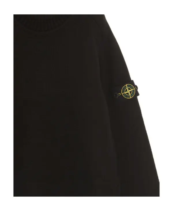 Stone Island Teen Logo Roll-neck Jumper