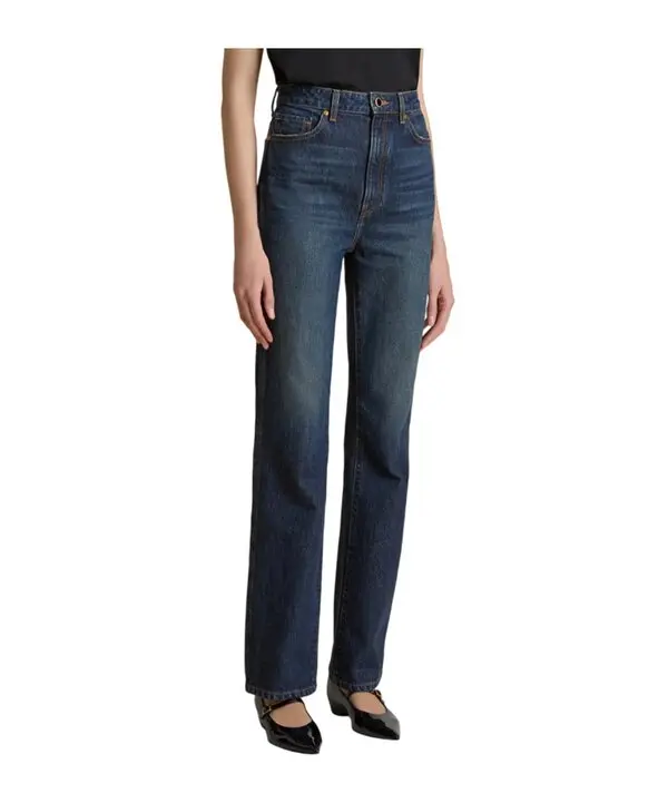 Khaite Danielle Straight-leg Jeans