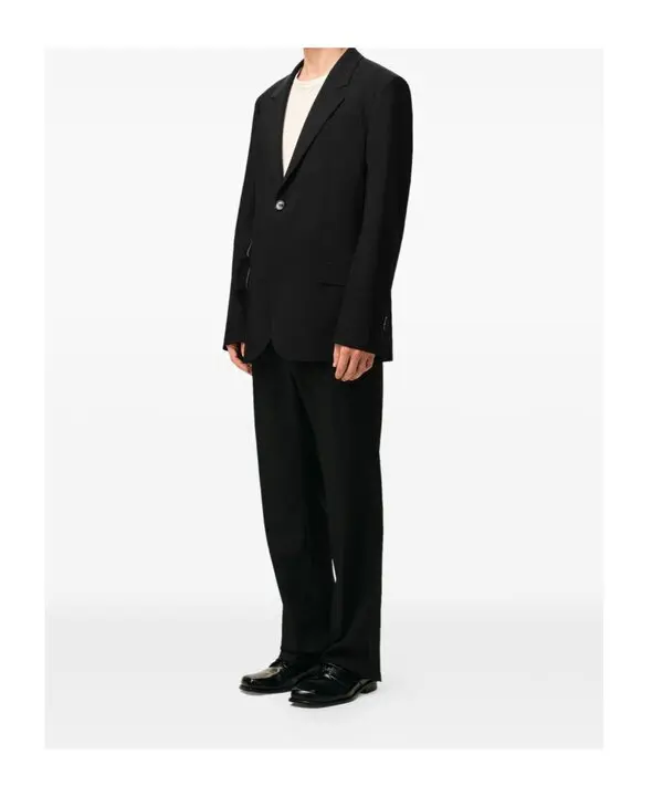 Ami Straight Single-breasted Jacket