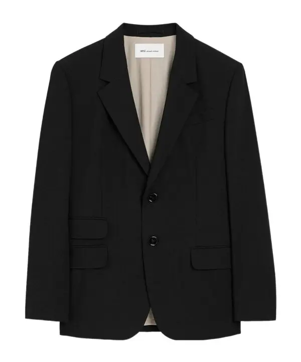 AMI Paris Straight Single-breasted Jacket
