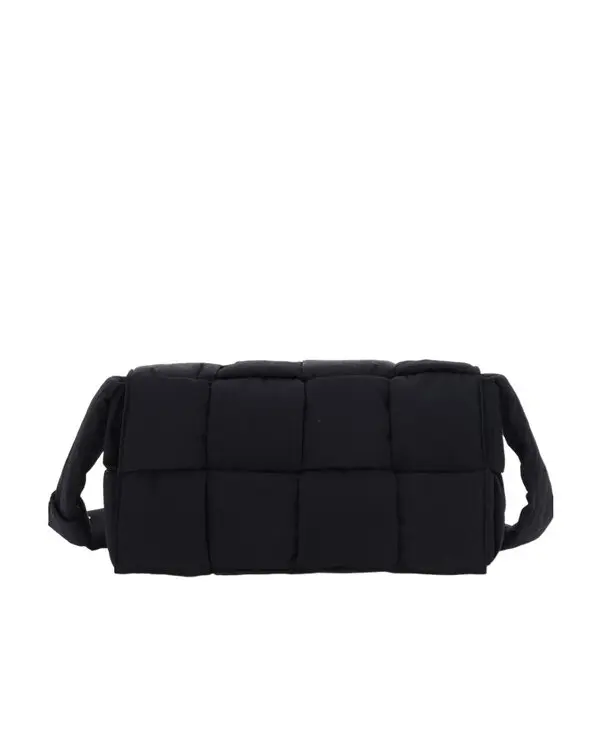 Bottega Veneta Cassette Medium Shoulder Bag - Black