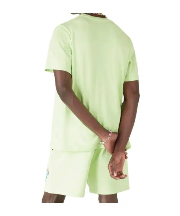 Casablanca Logo Printed Crewneck T-shirt - Green