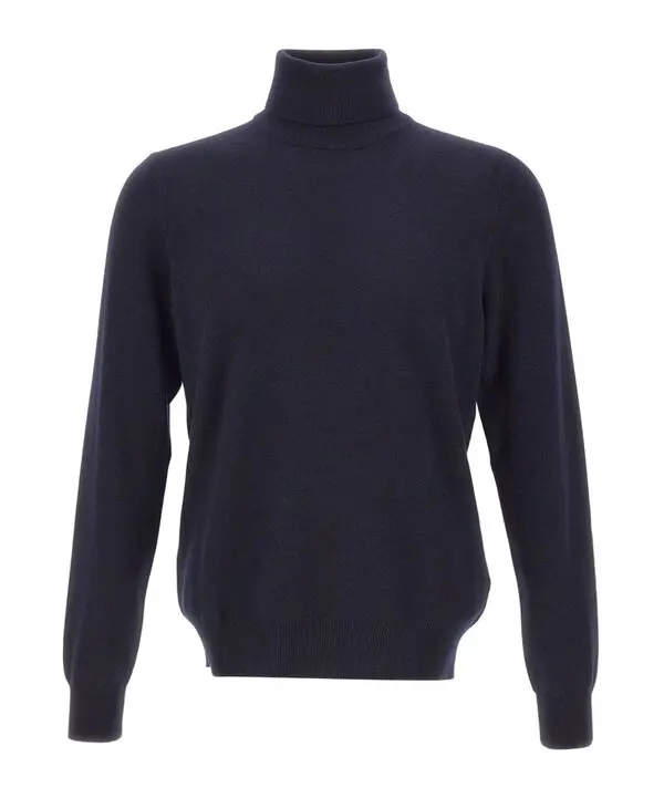 GRAN SASSO Ribbed-knit Turtleneck Jumper - No