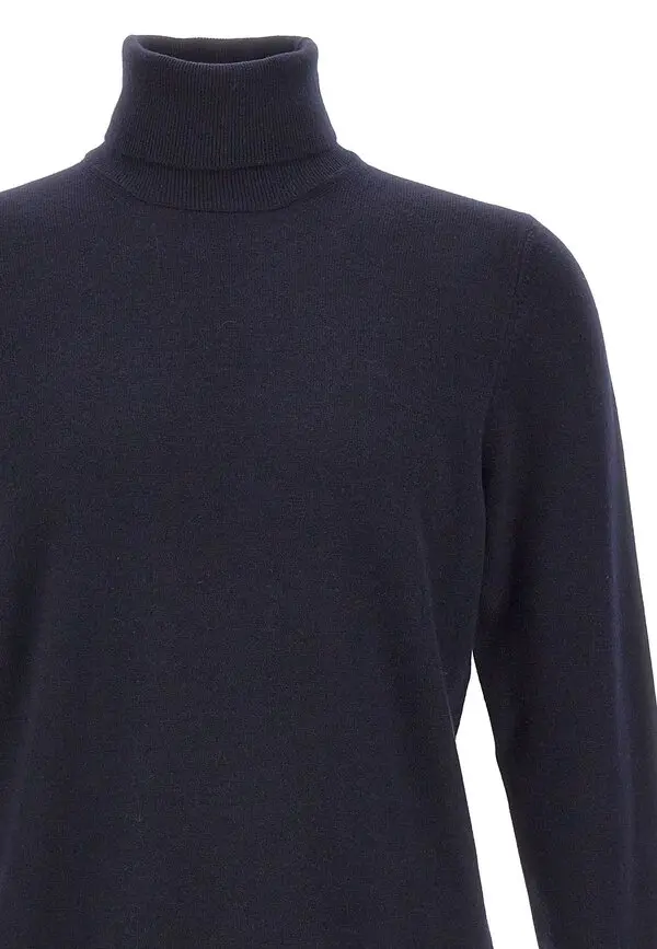 GRAN SASSO Ribbed-knit Turtleneck Jumper - No