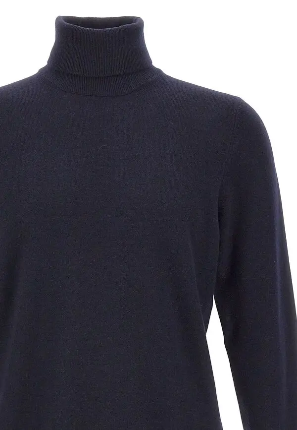 GRAN SASSO Ribbed-knit Turtleneck Jumper - No