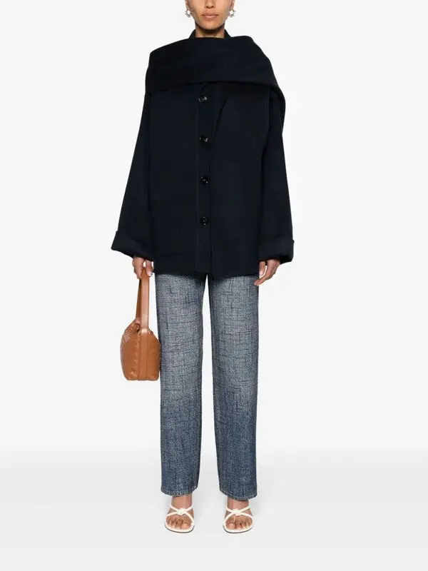Bottega Veneta Oversized Buttoned Coat - No