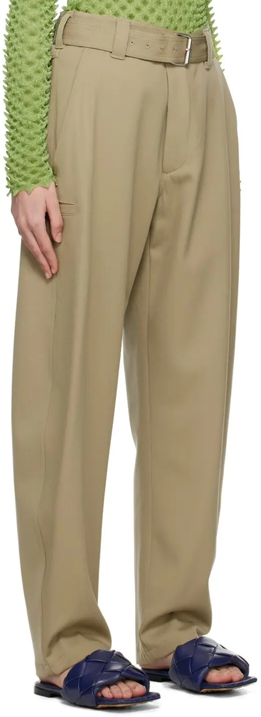 Bottega Veneta Tapered Leg Trousers