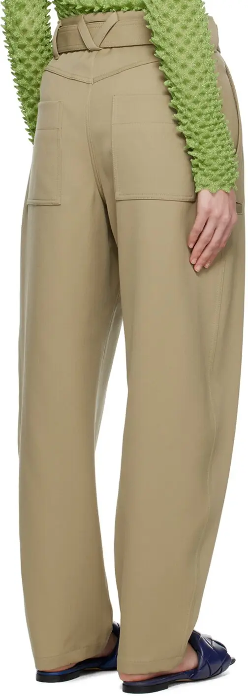 Bottega Veneta Tapered Leg Trousers