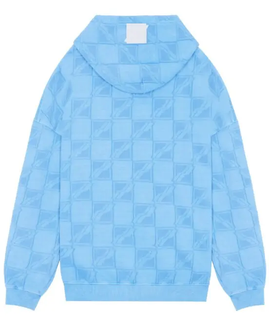 We11Done Hooded Printed Sweater