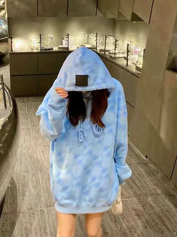 We11Done Hooded Printed Sweater