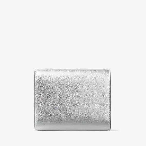 JIMMY CHOO Marinda Metallic Compact Wallet
