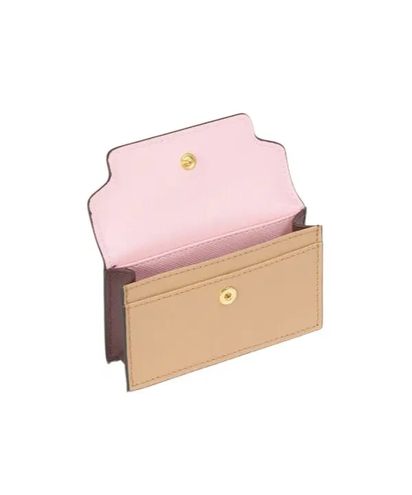 Marni Logo Business Card Holder - Pink