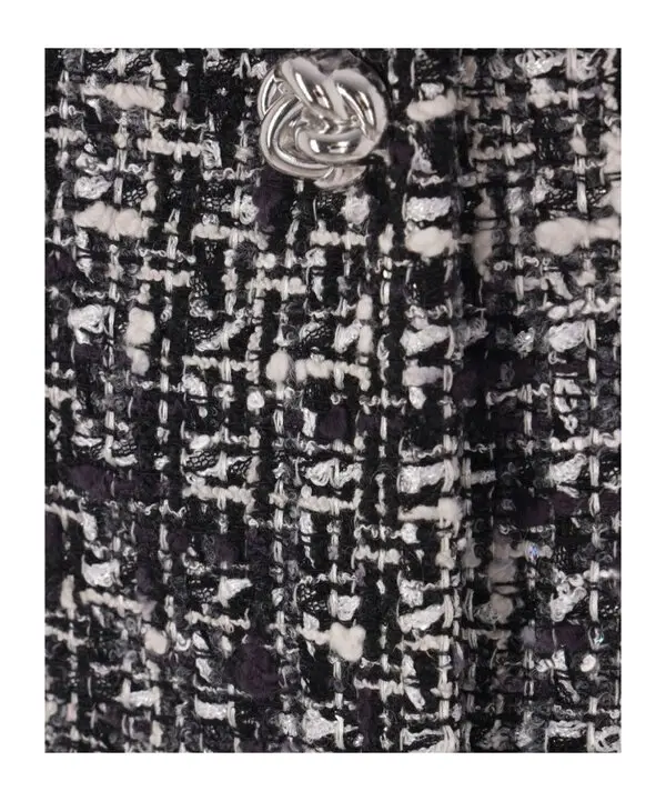Tagliatore Single-breasted Textured Tweed Jacket