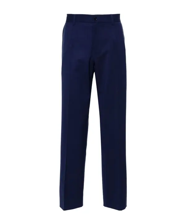 Dolce & Gabbana Tailored Straight Leg Pants - Black