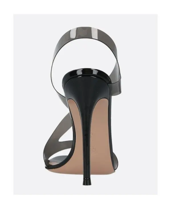 GIANVITO ROSSI Metropolis Stiletto Heeled Sandals - Black