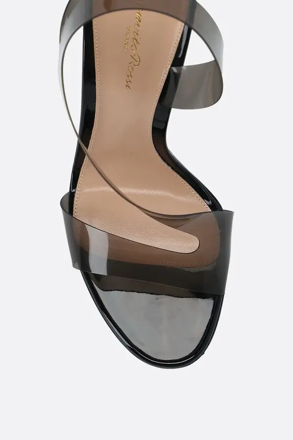 GIANVITO ROSSI Metropolis Stiletto Heeled Sandals - Black