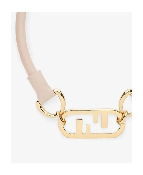 Fendi Logo Detail Necklace