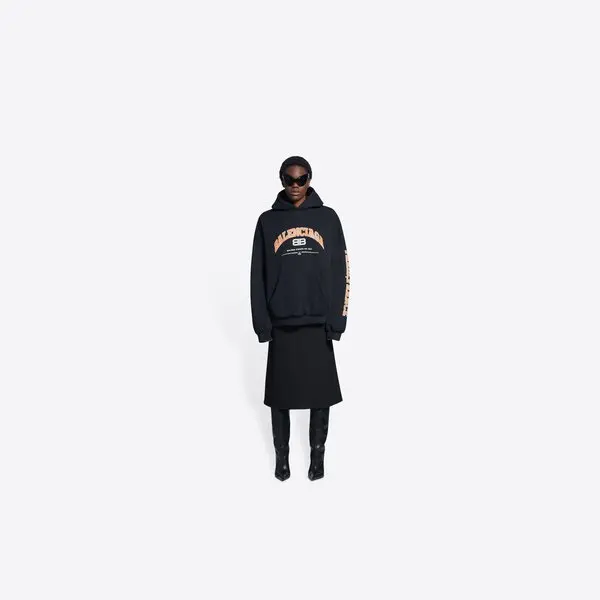 Balenciaga Maison Wide Fit Hoodie