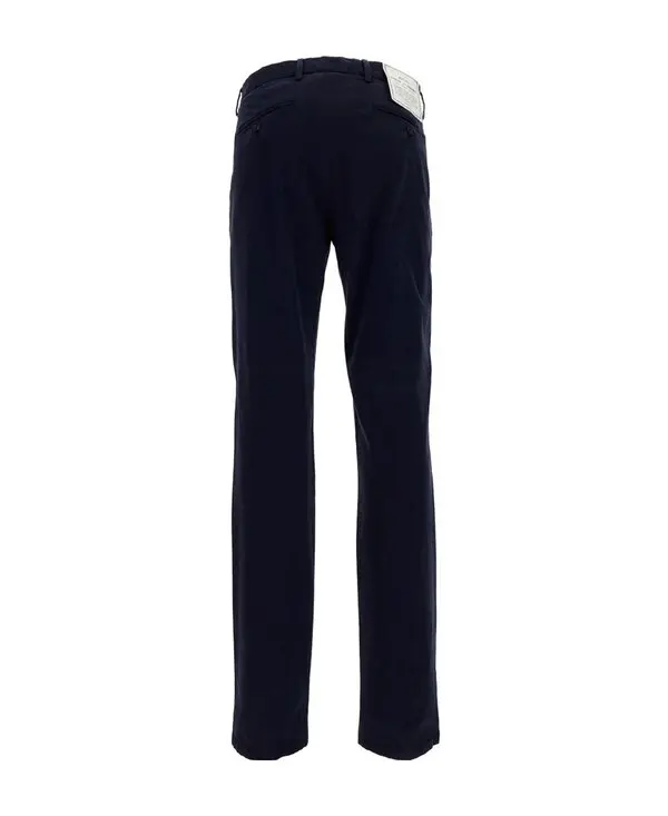 Zegna Logo Detail Casual Pants
