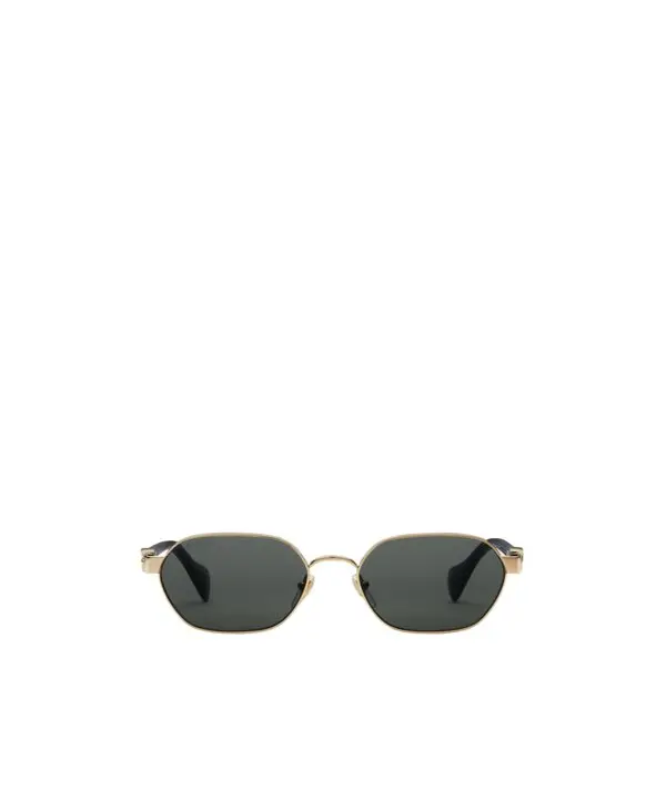 Gucci Oval Frame Sunglasses - Black