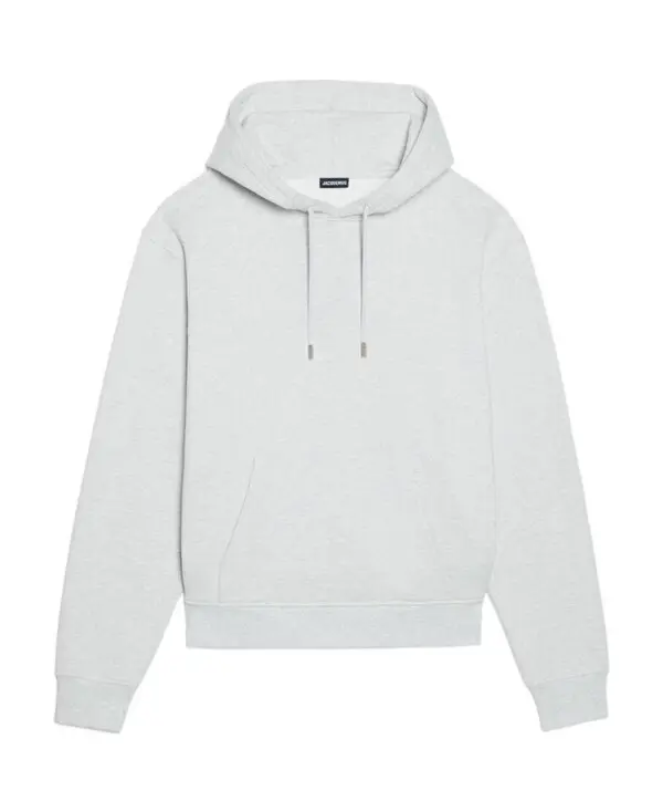 Jacquemus Logo Embroidered Drawstring Hoodie - No