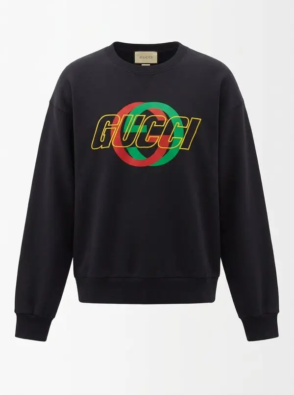 Gucci Interlocking Double G Logo Sweatshirt