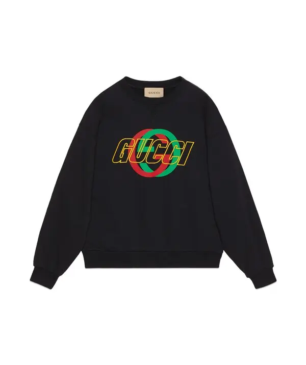 Gucci Interlocking Double G Logo Sweatshirt