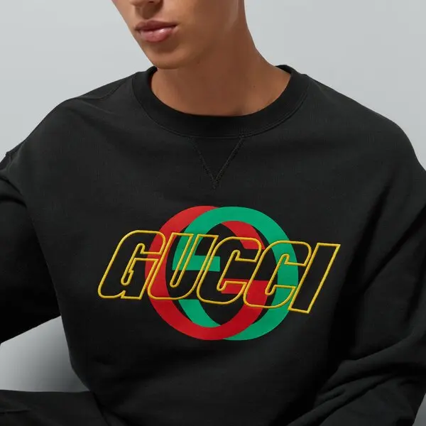 Gucci Interlocking Double G Logo Sweatshirt