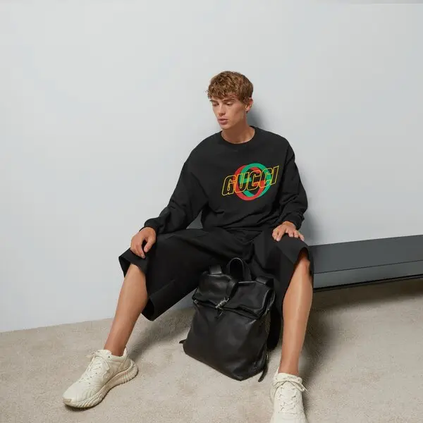 Gucci Interlocking Double G Logo Sweatshirt