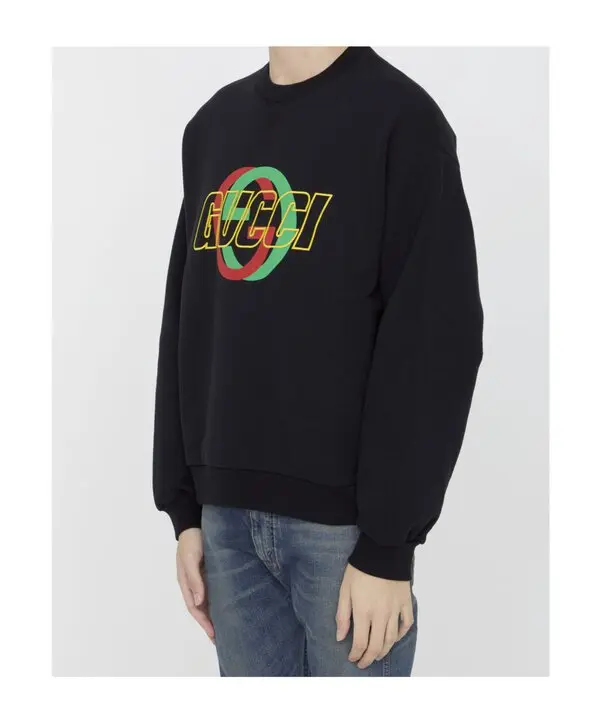 Gucci Interlocking Double G Logo Sweatshirt