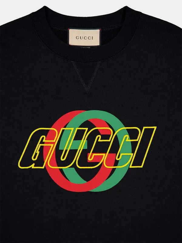 Gucci Interlocking Double G Logo Sweatshirt