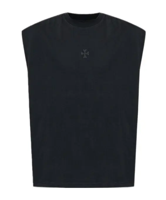 Vetements Sleeveless T-shirt - Black