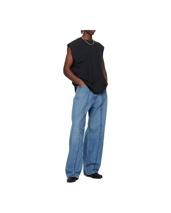 Vetements Crewneck Sleeveless Graphic T-shirt