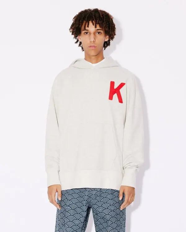 Kenzo Lucky Tiger Embroidered Oversized Hoodie