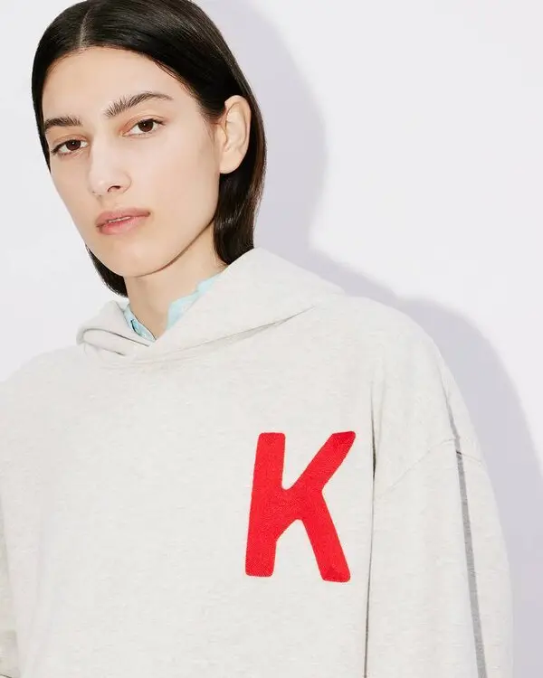 Kenzo Lucky Tiger Embroidered Oversized Hoodie