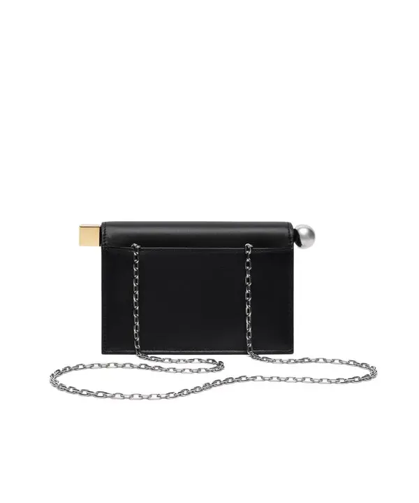 Jacquemus Le Rond Carre Clutch Bag - Black