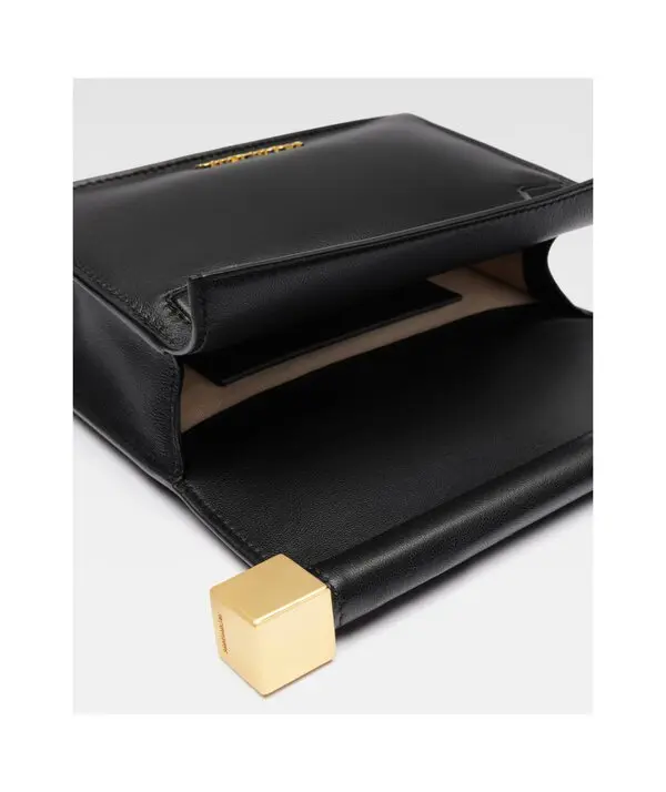 Jacquemus Le Rond Carre Clutch Bag - Black