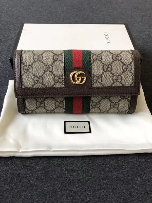 Gucci Ophidia Gg Continental Wallet - Multicolor