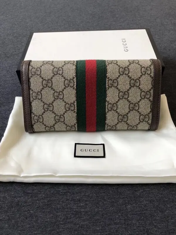 Gucci Ophidia Gg Continental Wallet - Multicolor