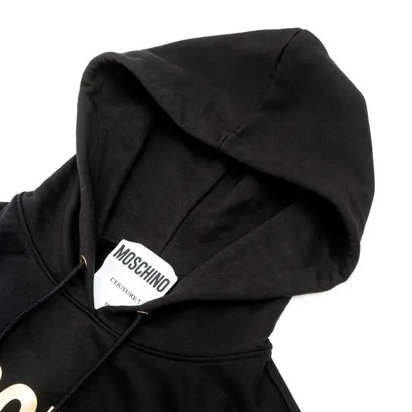 Moschino Embroidered Logo Sweater Dress