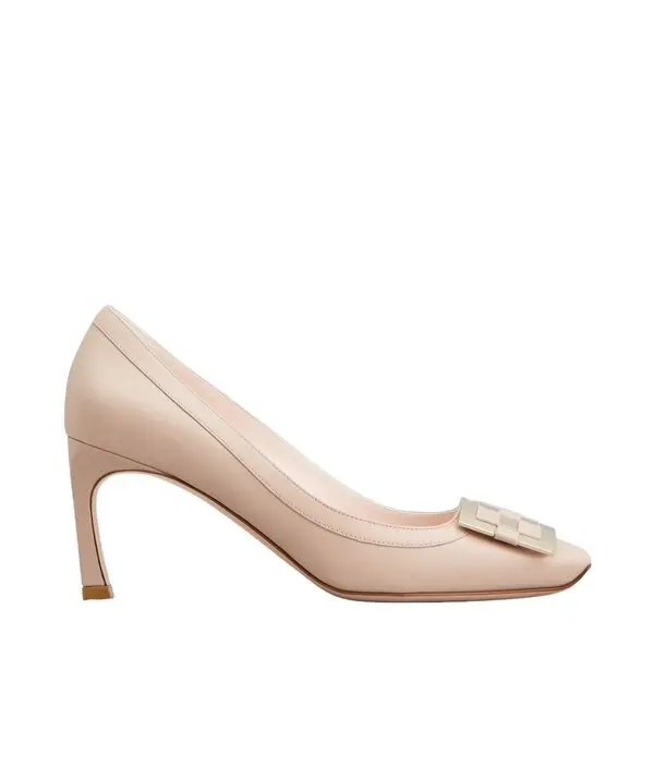 ROGER VIVIER Trompette Pumps With Knitted Buckle Detailing