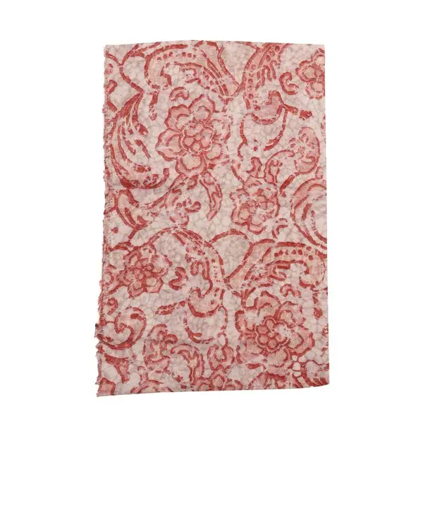 Faliero Sarti Printed Scarf - Red