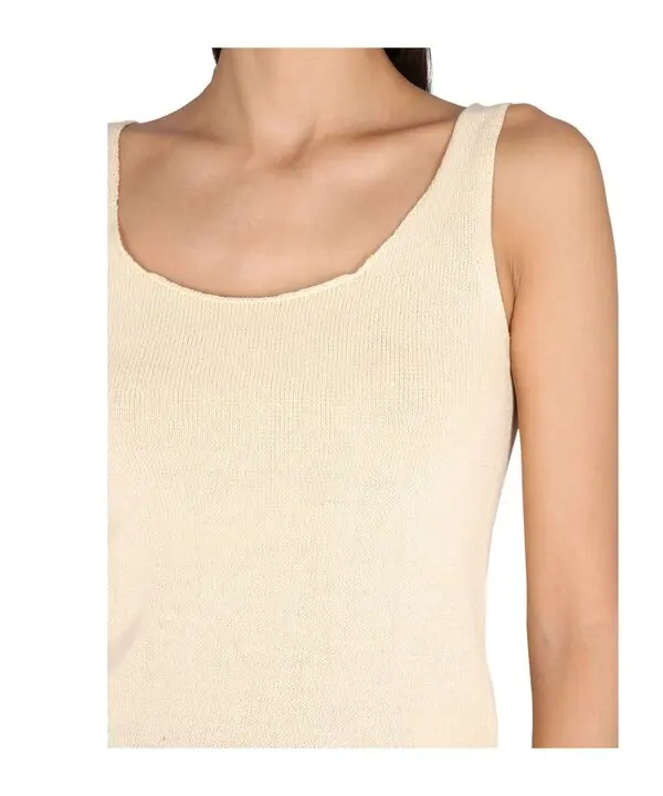Aspesi Scoop Neck Knitted Top