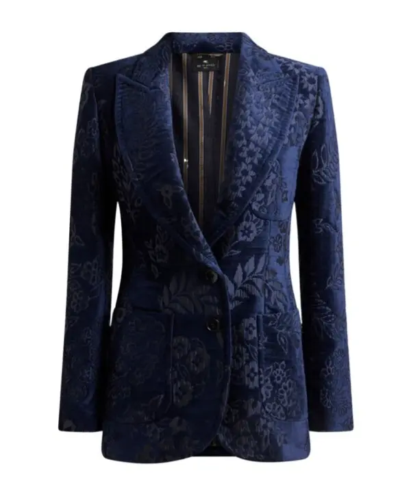 Etro Chenille Jacquard Blazer