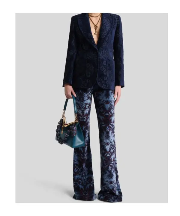 Etro Chenille Jacquard Blazer
