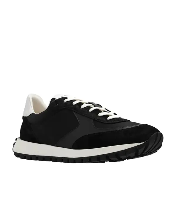 GIANVITO ROSSI Gravel Low-top Panelled Sneakers - Black