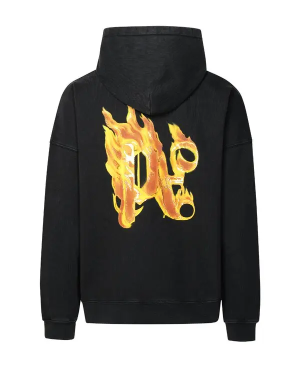 Palm Angels Monogram Printed Hoodie