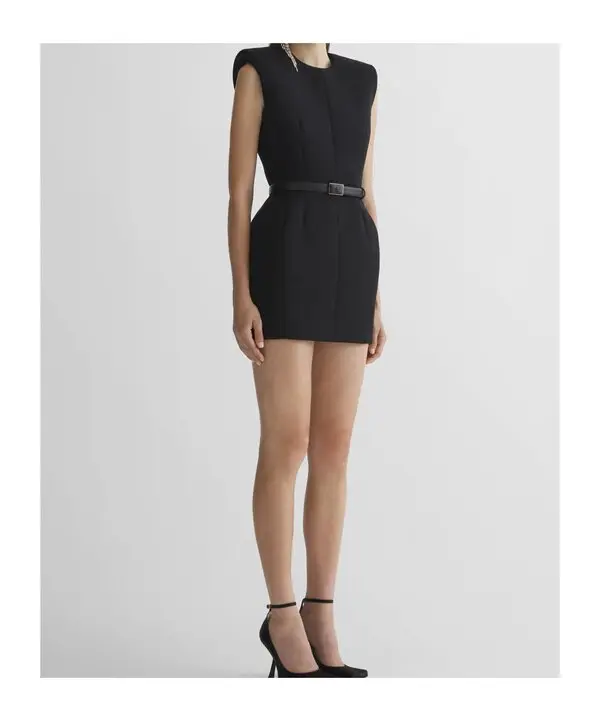 MUGLER Sleeveless Mini Dress